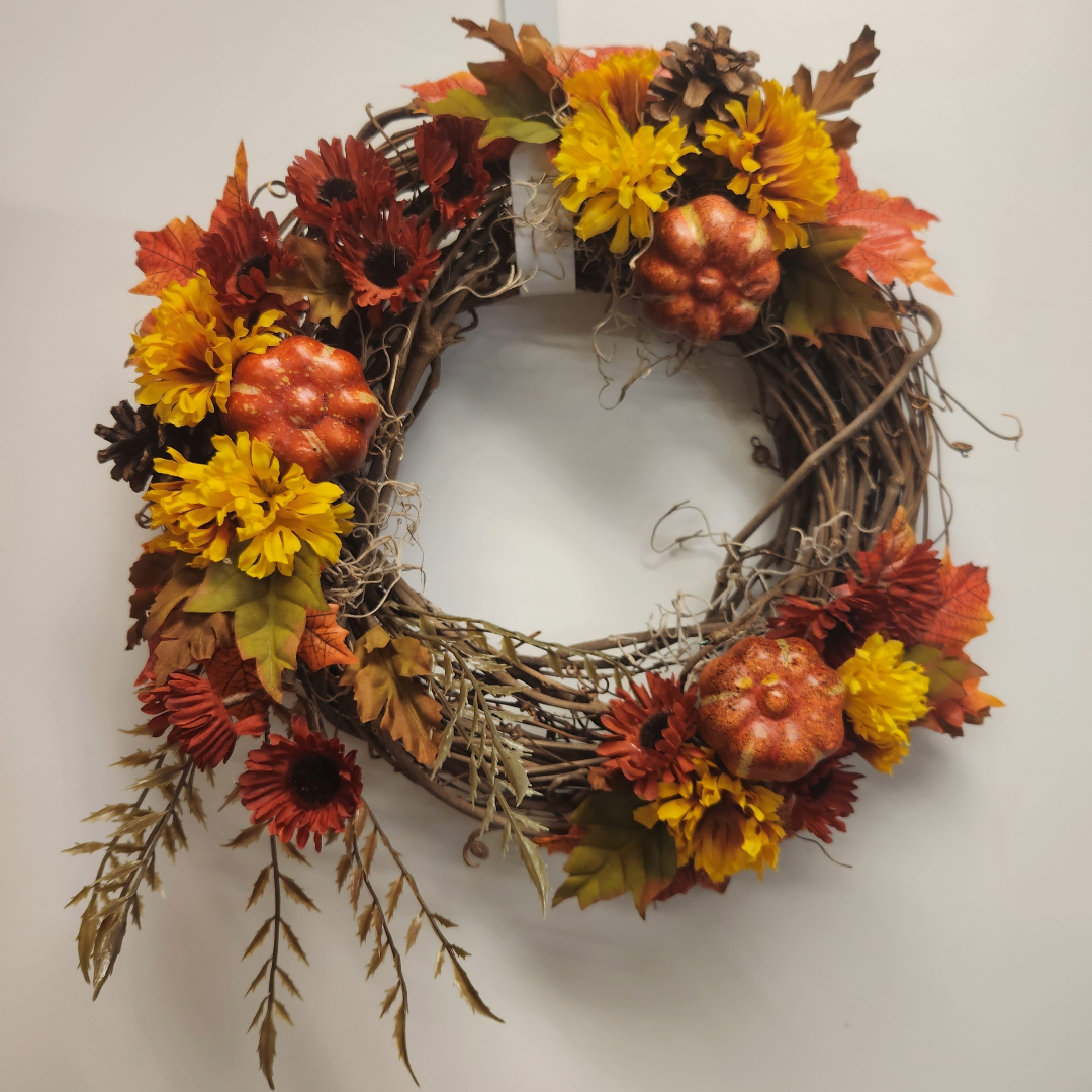 Fall Artificial Wreath | Oakridge Garden Centre